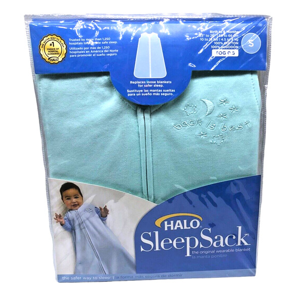 Halo | Pajamas | Halo Sleep Sack Small Blue New Boy Girl Newborn Baby ...